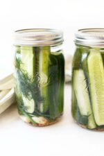 Homemade Pickles Recipe using the Cold Packed Method (easiest way)