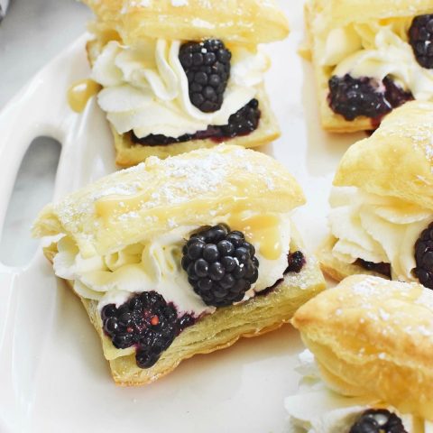 Chocolate-Filled Real Cream Squares