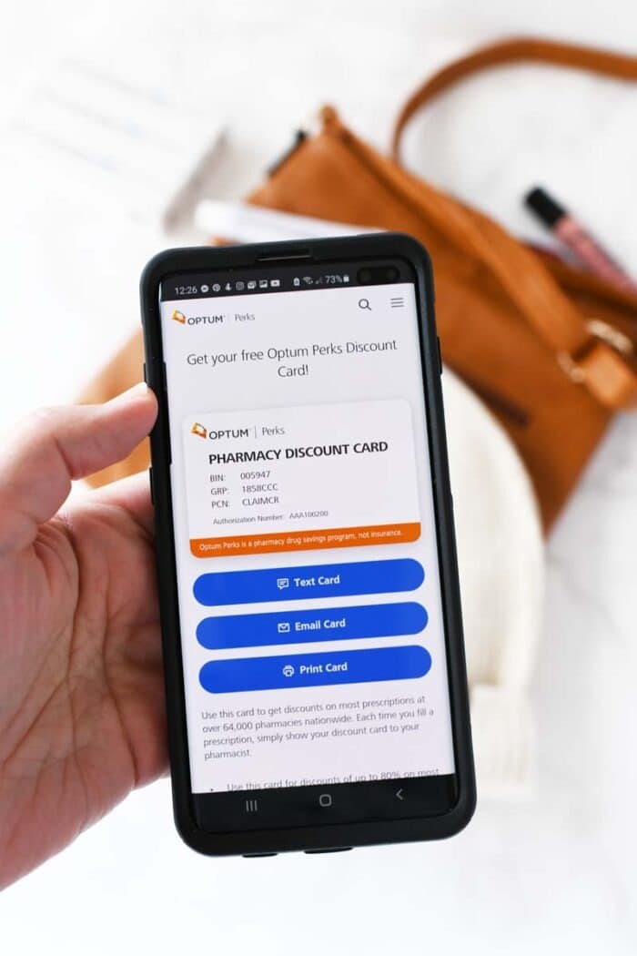 Optum Perks Pharmacy Discount Card Savvy Saving Couple