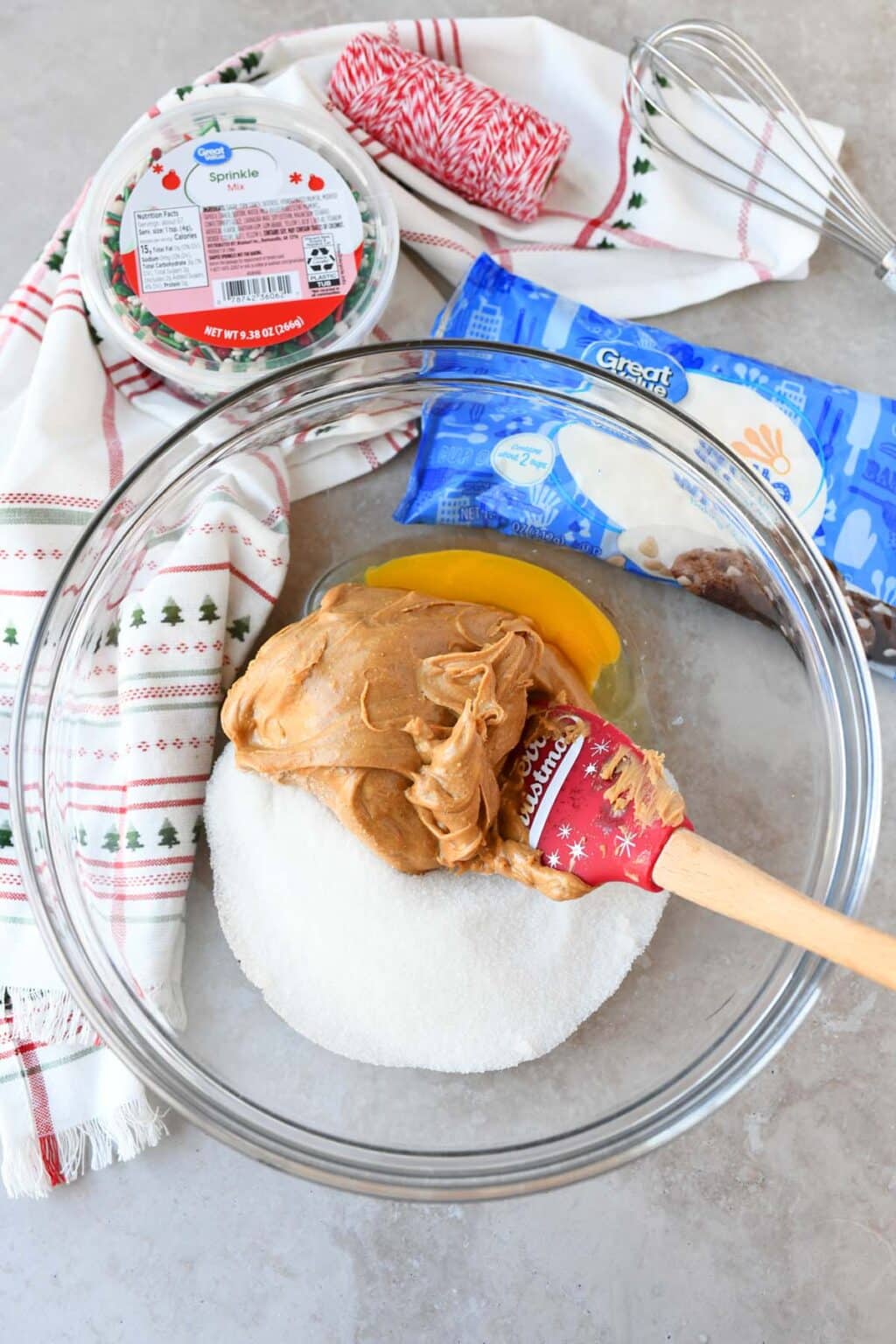 Super Easy 3 Ingredient Peanut Butter Christmas Cookies Recipe - Savvy ...